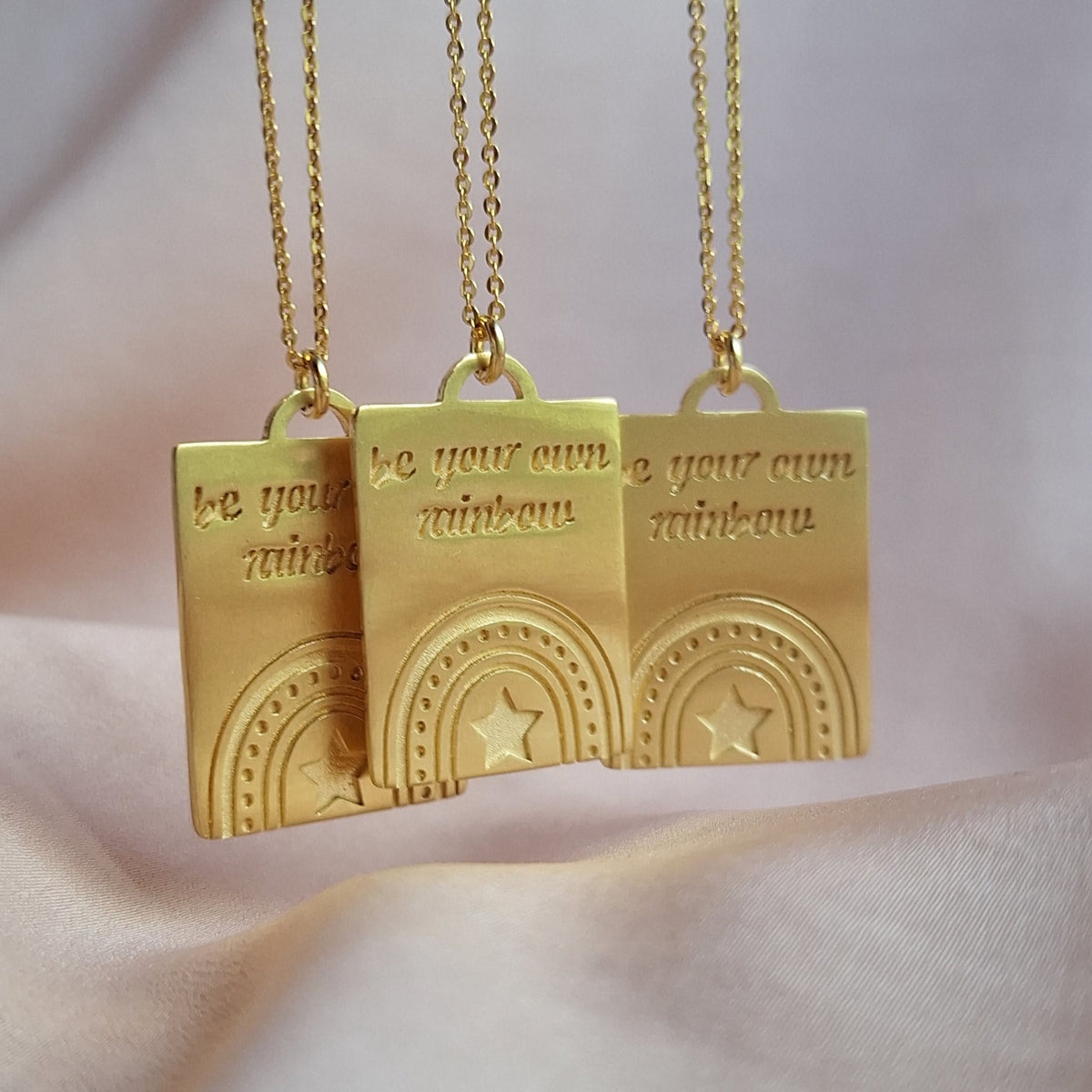 Rainbow Necklace - Lucky Charm 2024 * Γούρι2024 Ουράνιο Τόξο | North ...